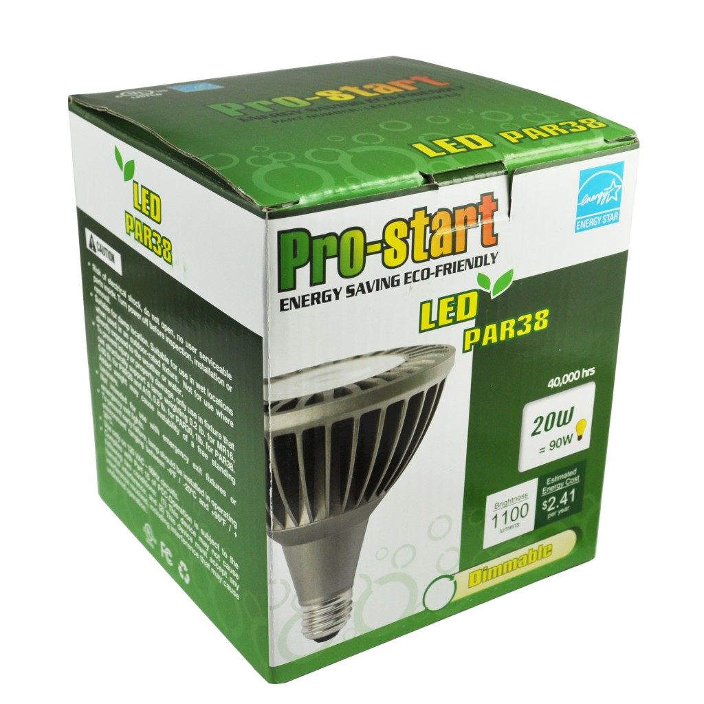 New Generation Pro-Start LED PAR38, and LED BR30 – NormanLamps.com Blog